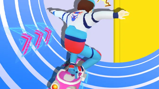 Cyber Surfer Skateboard