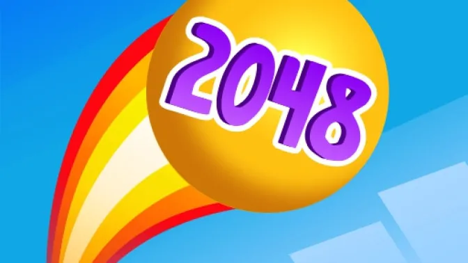 Rainbow Balls 2048